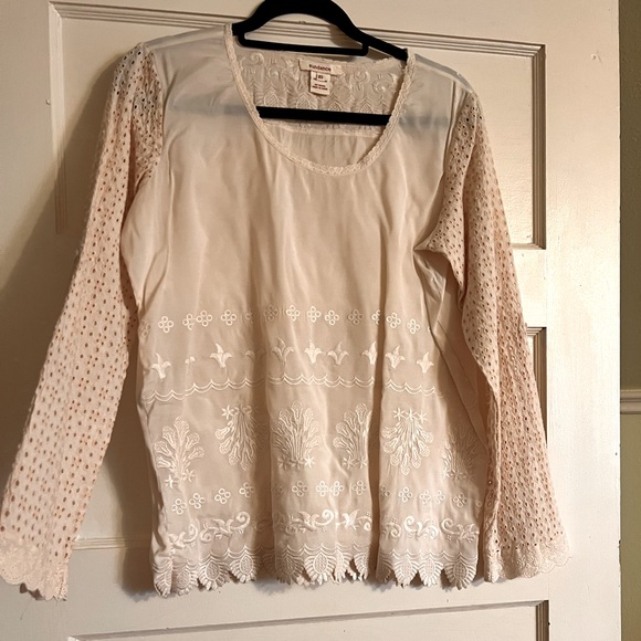 Sundance | Tops | Sundance Xs Beautiful Lace Blouse | Poshmark